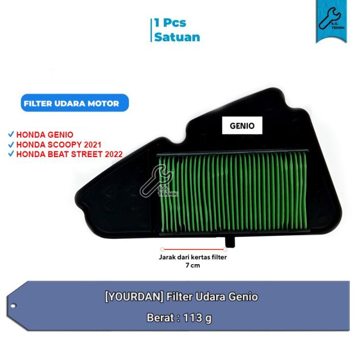 Jual Filter Udara Honda GENIO / BEAT 2020 / BEAT STREET 2020 - YOURDAN ...