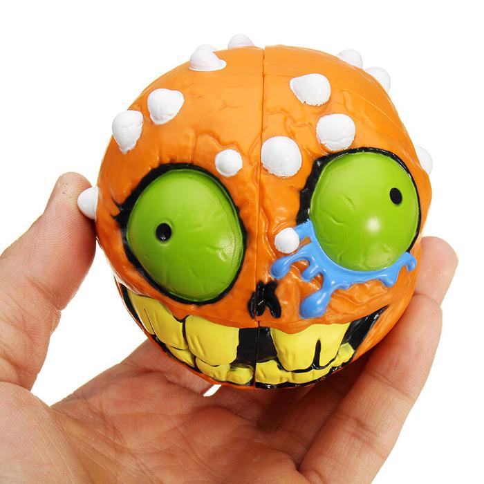 Jual FS Cartoon Style Pocket Cube Fidget Skull Second Order Reduce ...