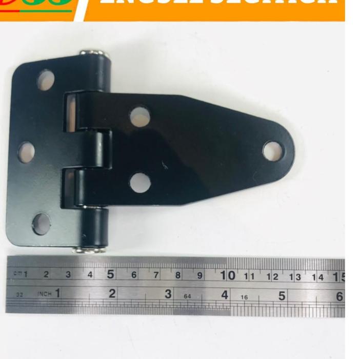 Jual Model Baru - Engsel Besar Model Segitiga Hitam Besi Genset Panel ...
