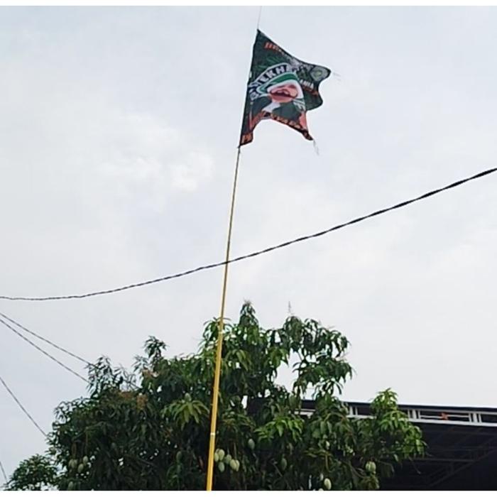 Jual Joran Tegek TIANG BENDERA Giant Flag 8 dan 10 Meter Utecate Puyu ...