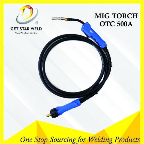 Promo STANG LAS CO2 OTC 500A / MIG TORCH OTC 500A 3 meter, 4 meter, 5 ...