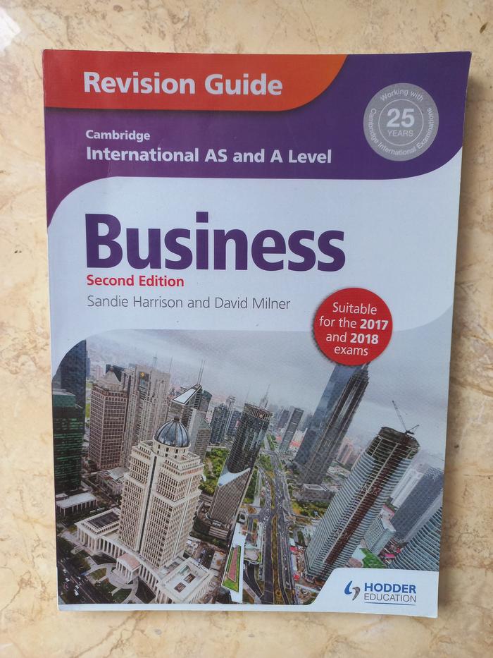 Jual Cambridge IGCSE Business Revision Guide 2nd Edition AS & A Level ...