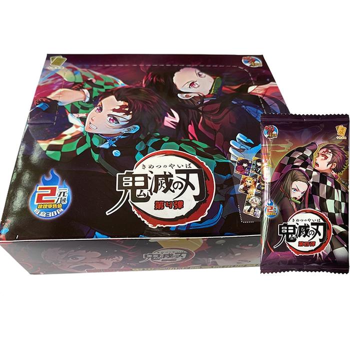 Jual New Demon Slayer Card Tcg Game Cards Kimetsu No Yaiba Table - Kota ...