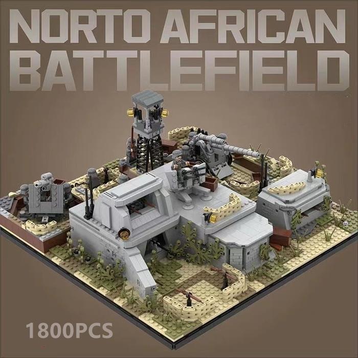 Jual Moc Building Block World War Ii Military Scene Large - Kota Depok ...
