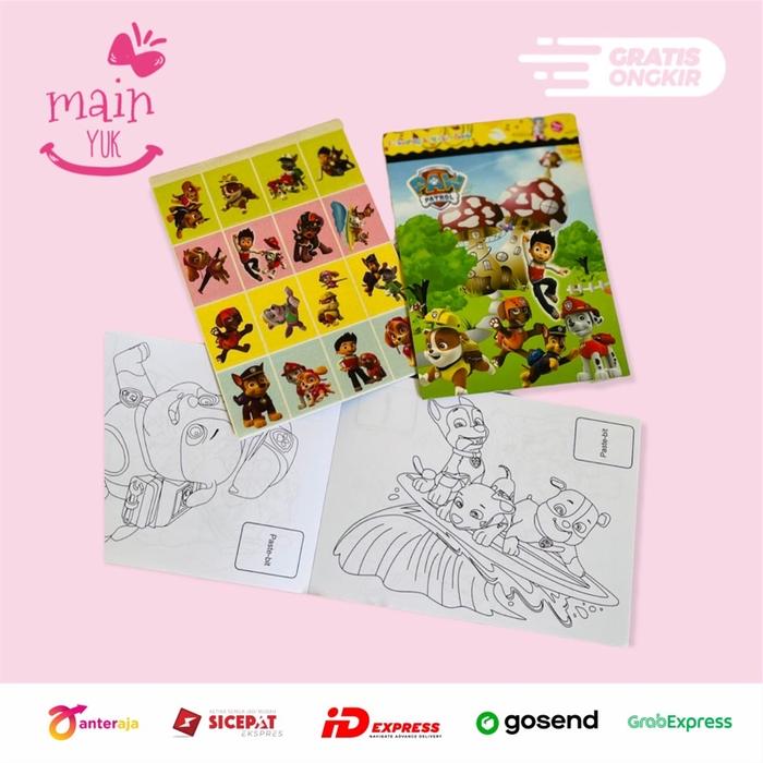 Jual Mainyuk - Buku Mewarnai Anak Coloring Book Sticker Book Buku ...