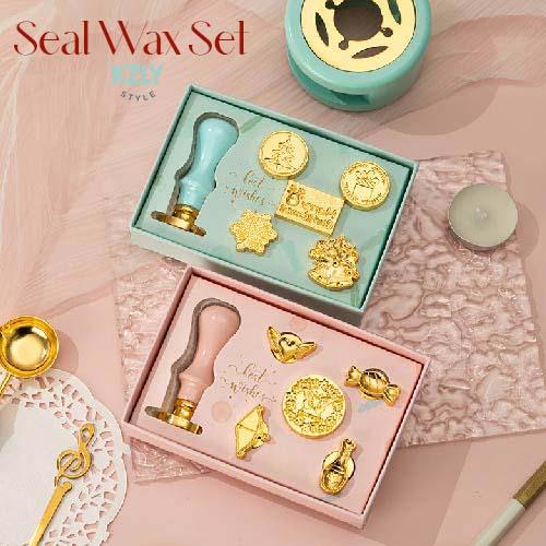 Jual KZLY STYLE RETRO SEAL WAX BEADS SET SET STEMPEL SEGEL LILIN WAX ...