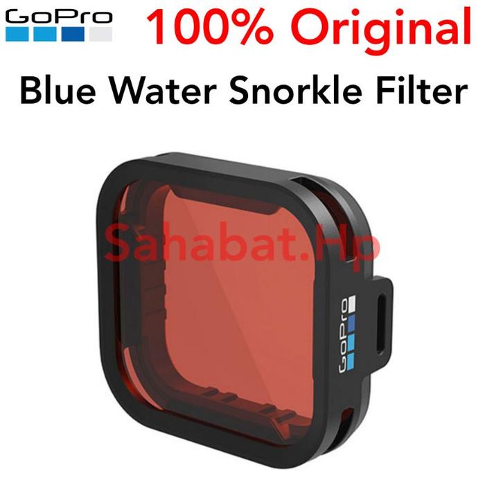 Jual Original Gopro Hero 5 6 7 8 9 Blue Water Snorkle Filter Red Lensa ...