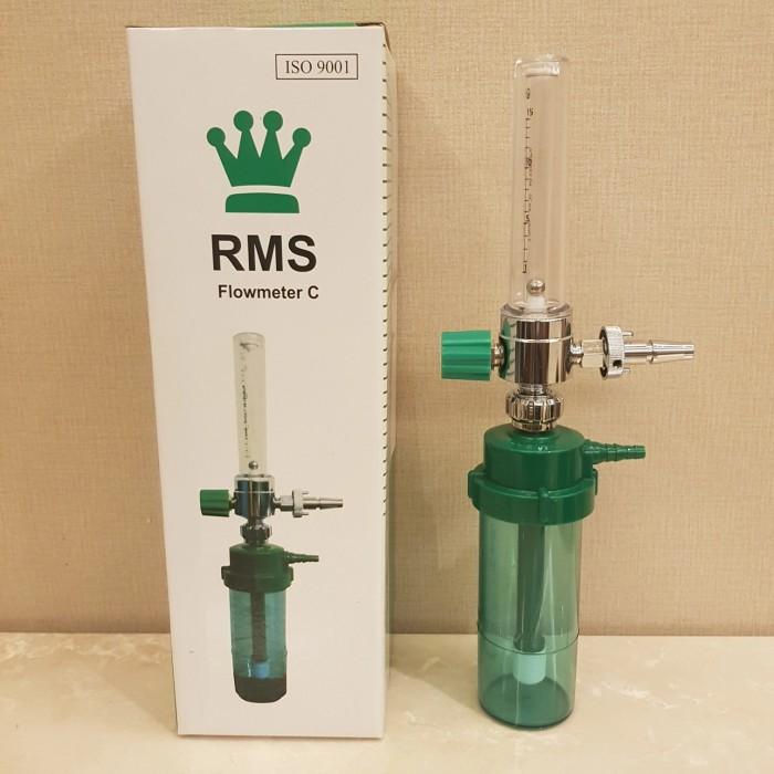 Jual Flowmeter Colok Humidifier Oksigen Oxygen Regulator Dinding ...