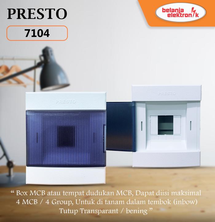 Jual Box Mcb PRESTO FUSE BOX 7104 Inbow 4 Group - Jakarta Barat ...