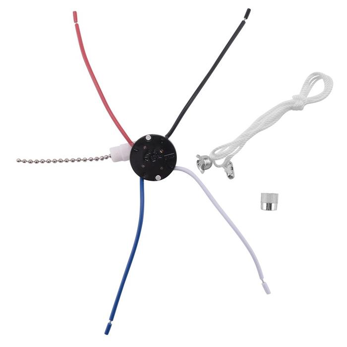 Ceiling Fan Pull Switch 4 Wire | Shelly Lighting