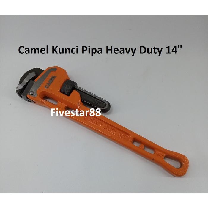 Jual Kunci Pipa 14 Camel Kunci Pipa Heavy Duty Pipe Wrench Pipe Key PVC ...