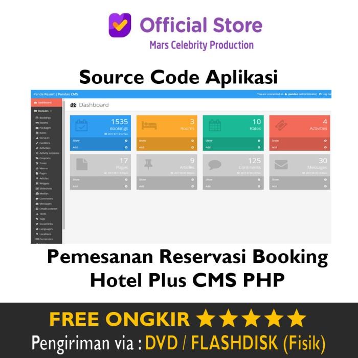 Jual Source Code Aplikasi Pemesanan Reservasi Booking Hotel Plus CMS PHP - Kota Denpasar ...