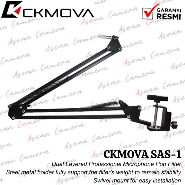 Jual CKMOVA SAS-1 Professional Adjustable Desktop Boom Arm Stand - Jakarta Utara - Asean Camera ...