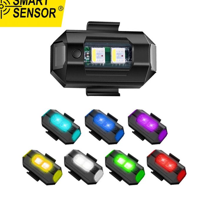 Jual Lampu Drone Strobo LED Sensor Cerdas, Lampu Peringatan Mobil Dapat ...