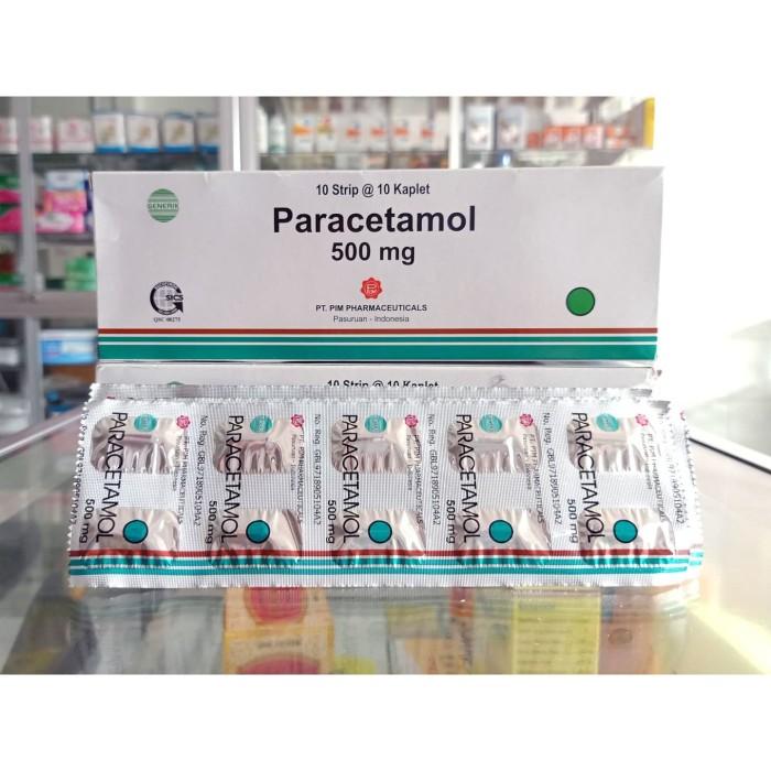 Jual Paracetamol 500mg PCT Isi 10 Tablet - Obat Generik Demam Penurun ...