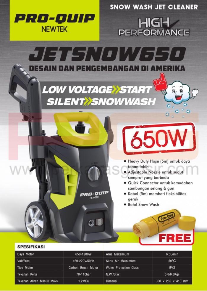 Jual MESIN STEAM LISTRIK / JET CLEANER PROQUIP JETSNOW 650 CUCI MOBIL ...