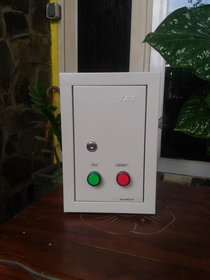 Jual Panel Kontrol Auto Switch PLN Genset 3500 Watt fitur Switch Off G ...