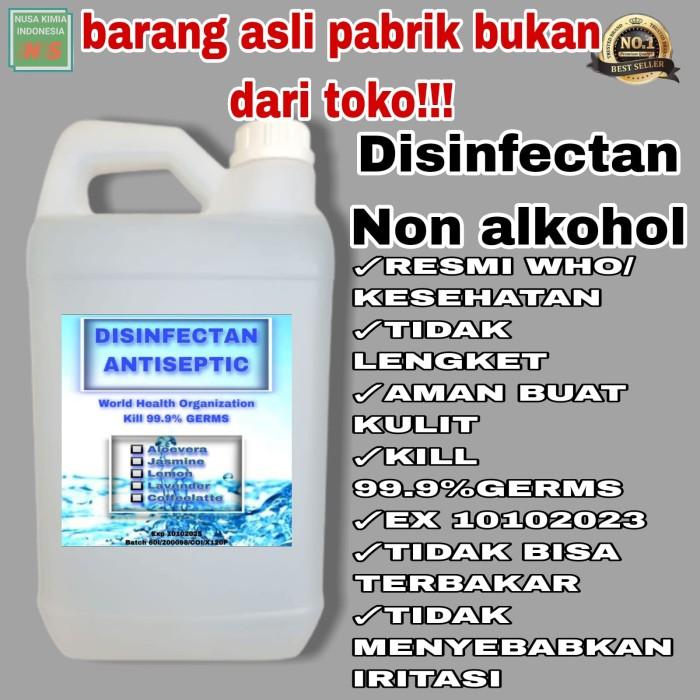 Jual DISINFEKTAN 5 LITER / DISENFEKTAN / DISENFECTAN / CAIRAN ...