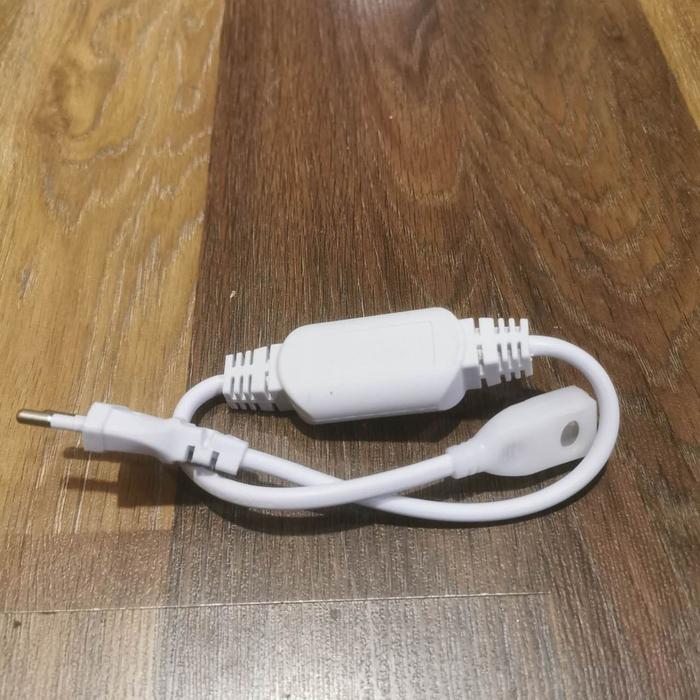 Jual Socket LED STRIP SELANG 220V / Kabel Colokan Lampu Selang Cob 220v ...