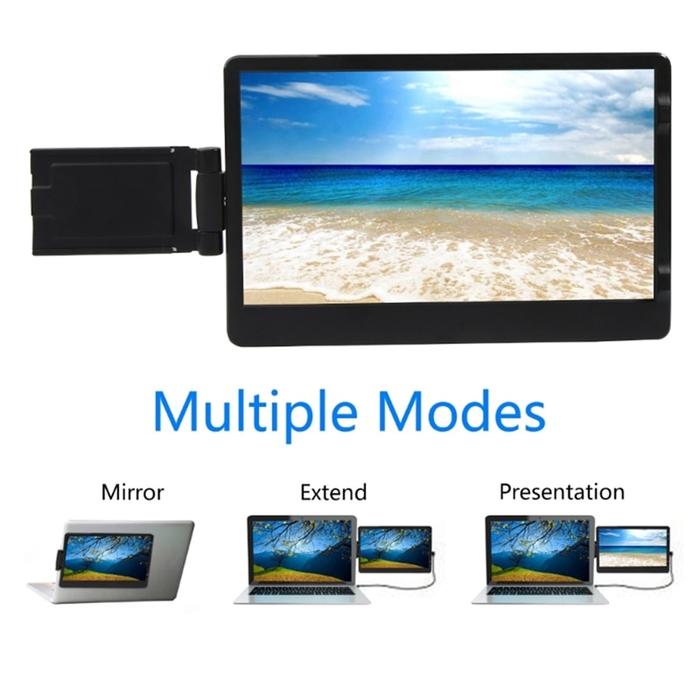 Jual Full-11.6Inch Laptop Screen Extender Attachable Portable Monitor ...