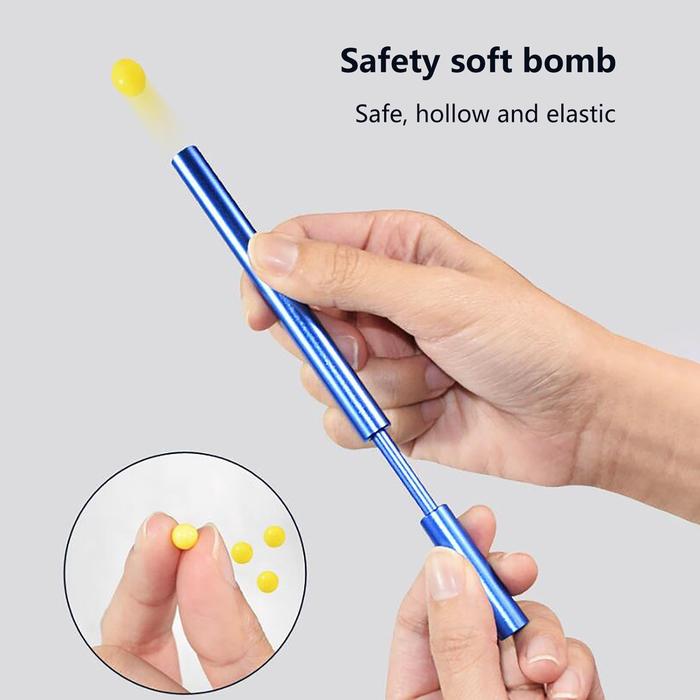 Jual Soft Pinball Launcher Guns Mainan Paduan Aluminium Bola Kecil Di ...