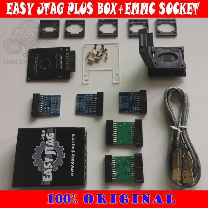 Jual Gsmjustoncct Version Full Set Easy Jtag Easy-Jtag Plus Box Emmc ...