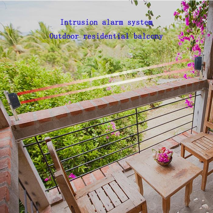 Jual 100-Meter Active Infrared Counter Detector Mounted Outdoor Dual ...