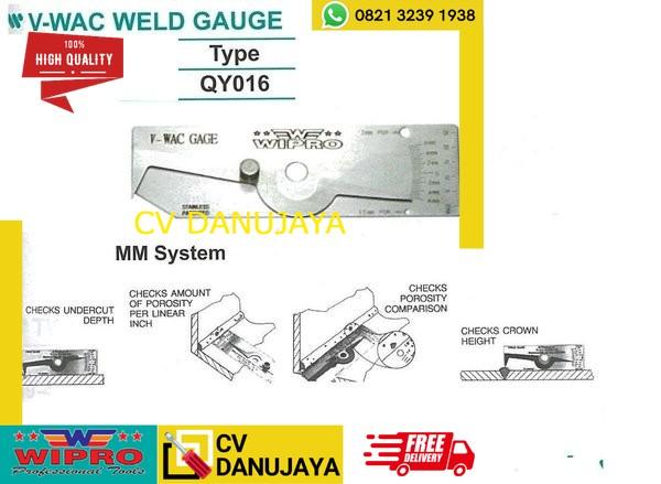 Jual V-Wac Weld Welding Weld Gauge Alat Ukur Las Alat Ukur Las QY016 Wipro - Kota Surabaya - CV ...