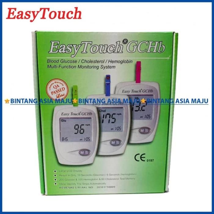 Jual EASY TOUCH EASYTOUCH GCHB MESIN ALAT CEK GULA-KOLESTROL-HB 3 ...
