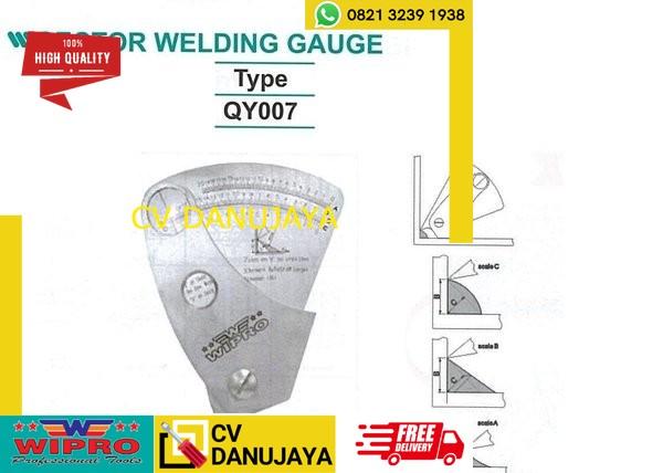 Jual Sector Welding Weld Gauge Alat Ukur Las Type QY007 - Wipro - Kota Surabaya - CV Danujaya ...