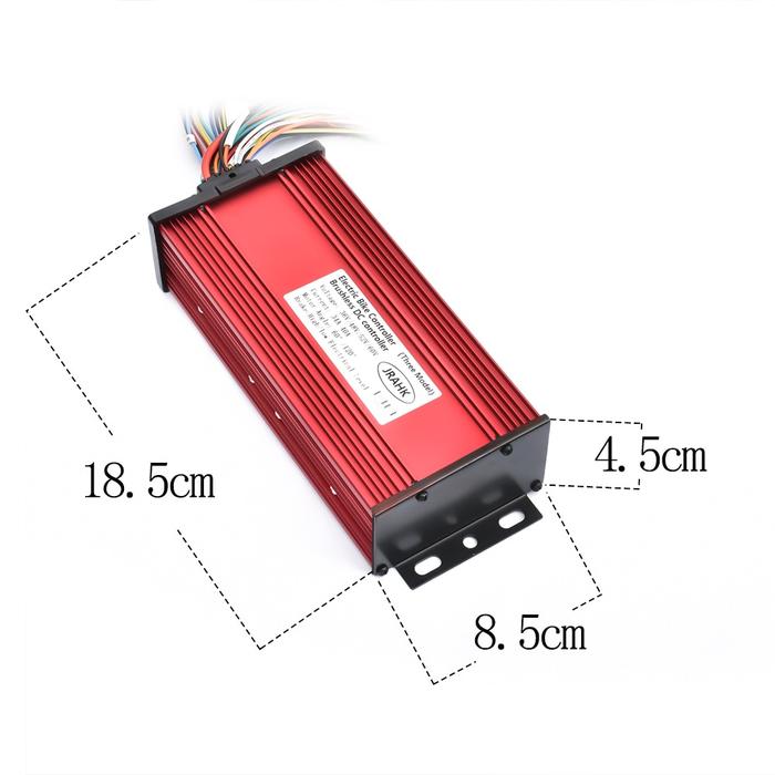 Jual Jrahk Bldc E-Bike Controller 60V 48V 1000W Controller 36V 1000W ...