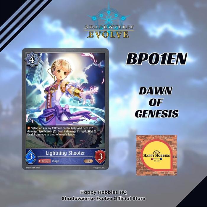 Jual Shadowverse Evolve BP01-070EN Lightning Shooter B - Kota Surabaya - Happy Hobbies HQ SUB ...