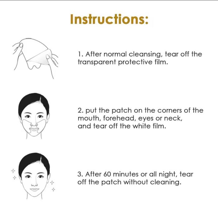 Jual Masker Garis Senyum Pipi Isi 5 Pasang Masker Smile Line V Shape ...