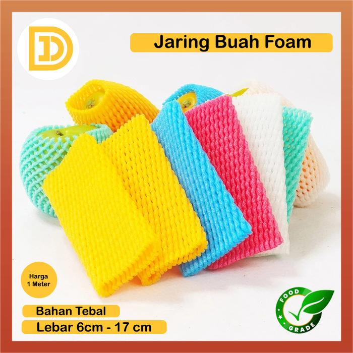 Jual Jaring Foam Net Buah Warna Busa Polynet Bungkus Sayur Apel Jeruk ...