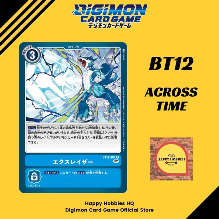 Jual Digimon Card Game BT12-101 X Laser Rare - Kota Surabaya - Happy Hobbies HQ SUB | Tokopedia