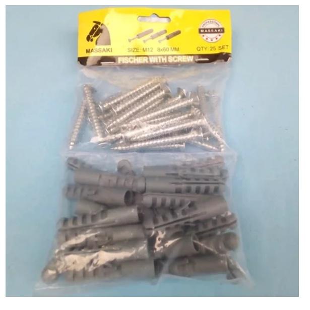 Jual PER SET PAKU SEKRUP SKRUP + BAUT M-12 MASAKI /BANTALAN PAKU SKRUP ...
