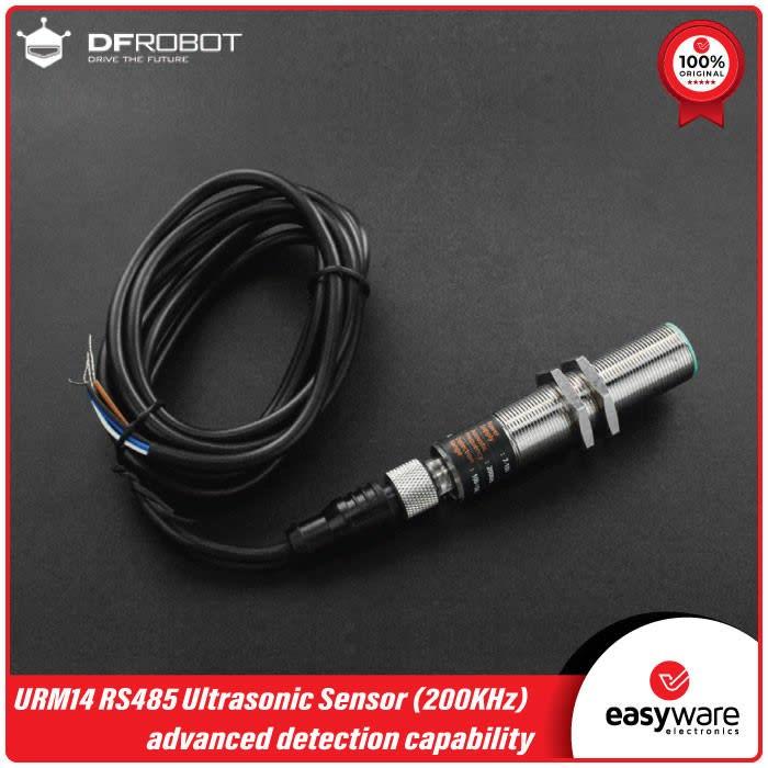 Jual DFRobot URM14 RS485 Precision Ultrasonic Sensor200KHz - Jakarta ...