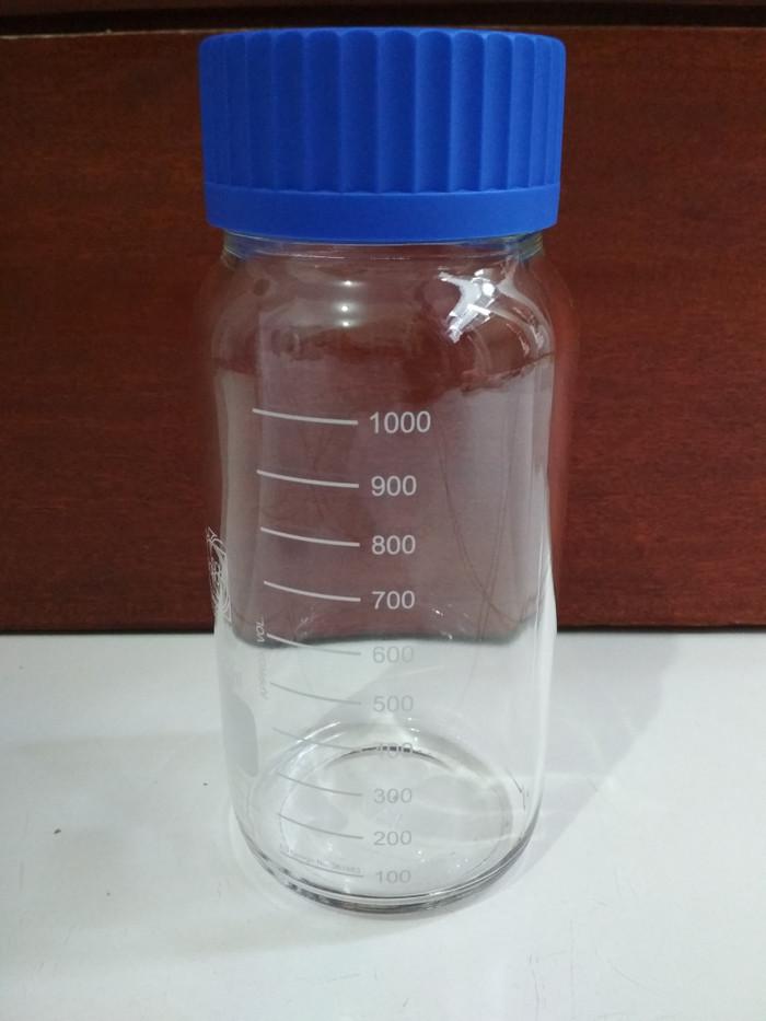 Jual F1733 Duran Botol 1000 ml Mulut Lebar - Laboratory Bottle Wide ...