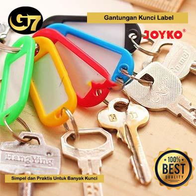 Jual Gantungan Kunci Label Joyko Name Tag Penanda Kunci Pintu Loker ...