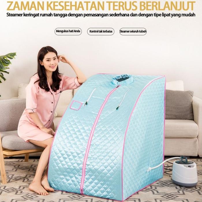 Jual kotak sauna / Portable Steam Sauna Alat Pelangsing Tubuh / Alat ...