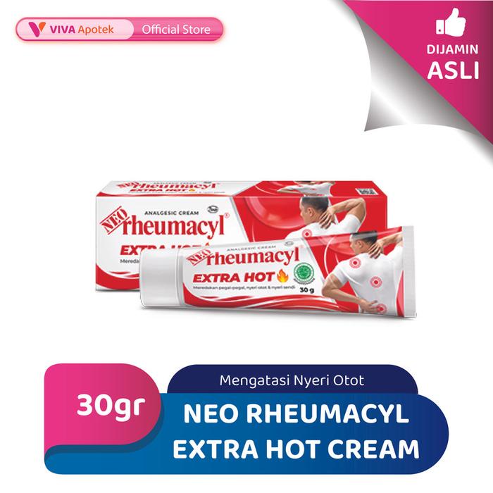 Promo Neo Rheumacyl Extra Hot Cream Mengatasi Nyeri Otot (30 Gram ...