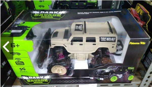 Jual Mainan Rc Monster Truck Hummer H2 Dark Savage Mega Mobil 1-12 ...