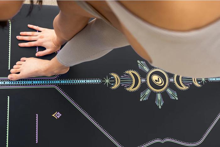 Jual Liforme Cosmic Moon Yoga Mat Black 100% Original Matras Authentic ...