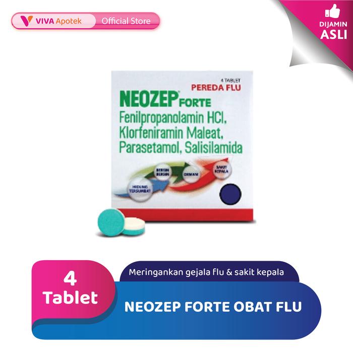 Jual Neozep Forte untuk Meringankan Gejala Flu (4 Kaplet) - Jakarta ...