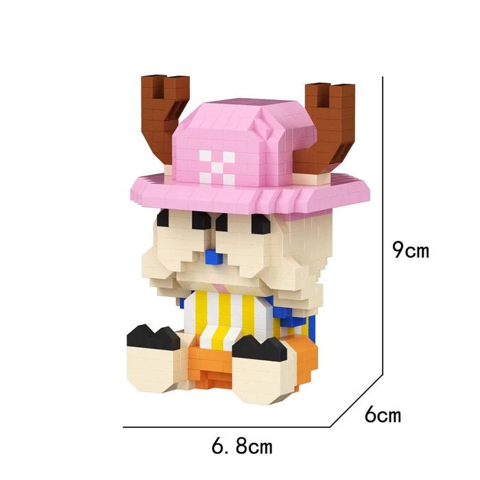 Jual Anime One Piece Series Luffy Chopper Kompatibel Lego Edukasi ...