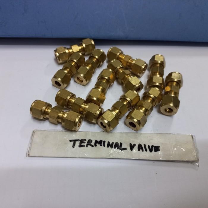 Jual union connector kuningan 14sambungan pipa tembaga 14.fitting ...