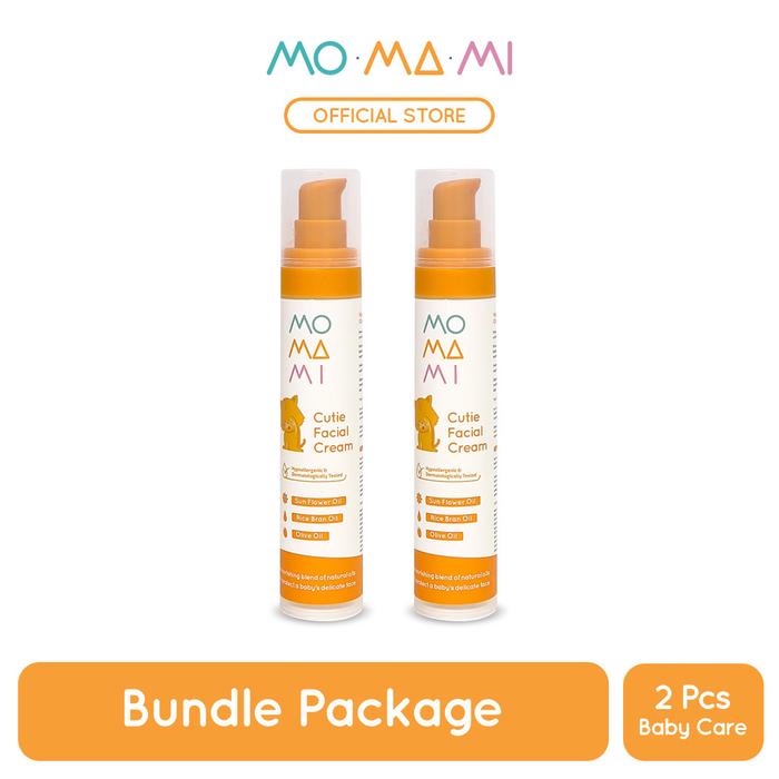 Promo Momami Bundle Cutie Facial Cream 2 Pack - - momami_id | Tokopedia