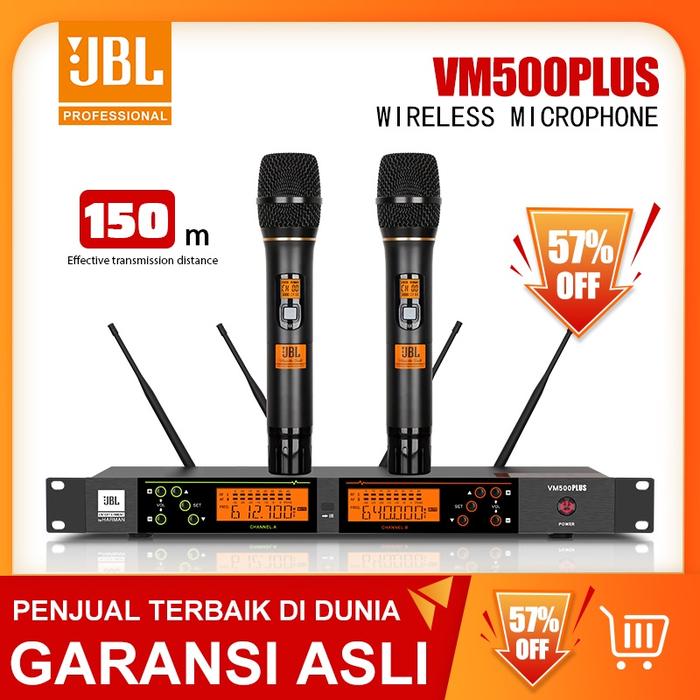 Jual JBL VM500 PLUS Nirkabel Mikrofon genggam U -Section plus frekuensi - Kab. Indramayu ...