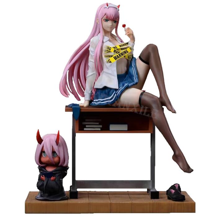 Jual 25cm Darling In The Franxx Zero Two Anime Girl Figure Seksi 02 1968