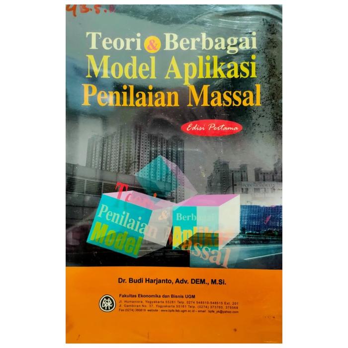 Jual Teori & Berbagai Model Aplikasi Penilaian Massal Edisi Pertama ...